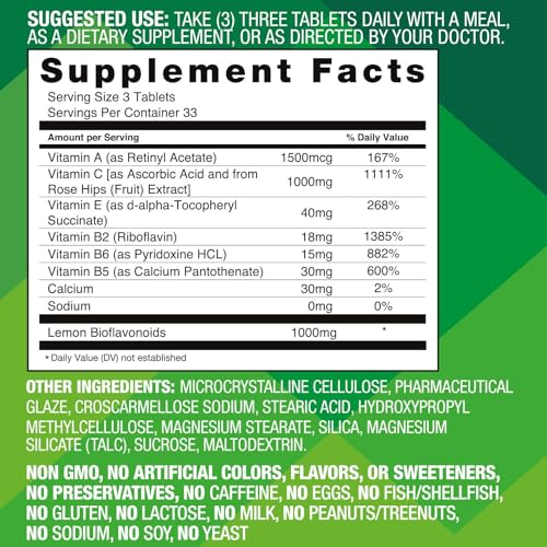 fast acting allergy relief with vitamins