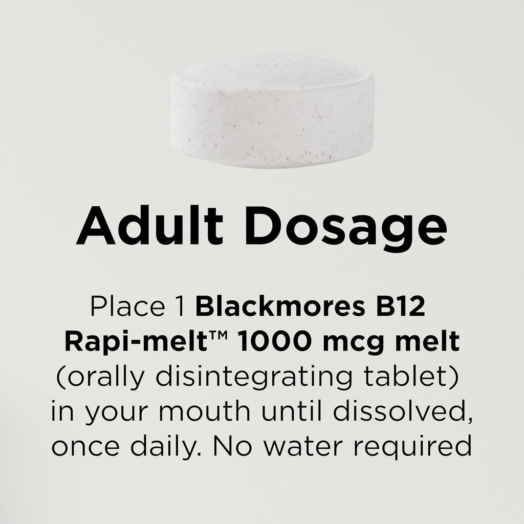 fast-acting B12 melts for absorption