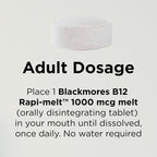 fast-acting B12 melts for absorption