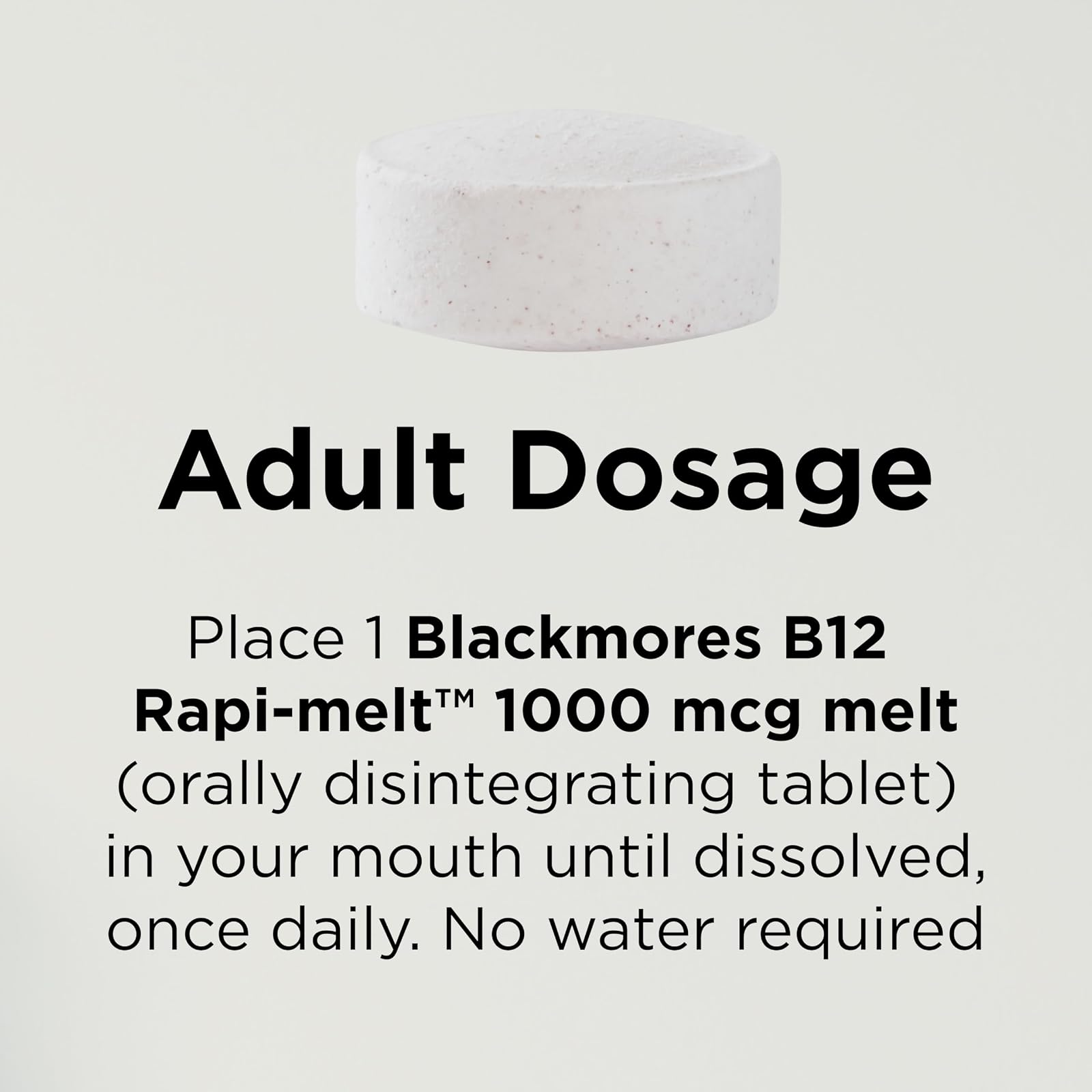 fast-acting B12 melts for absorption