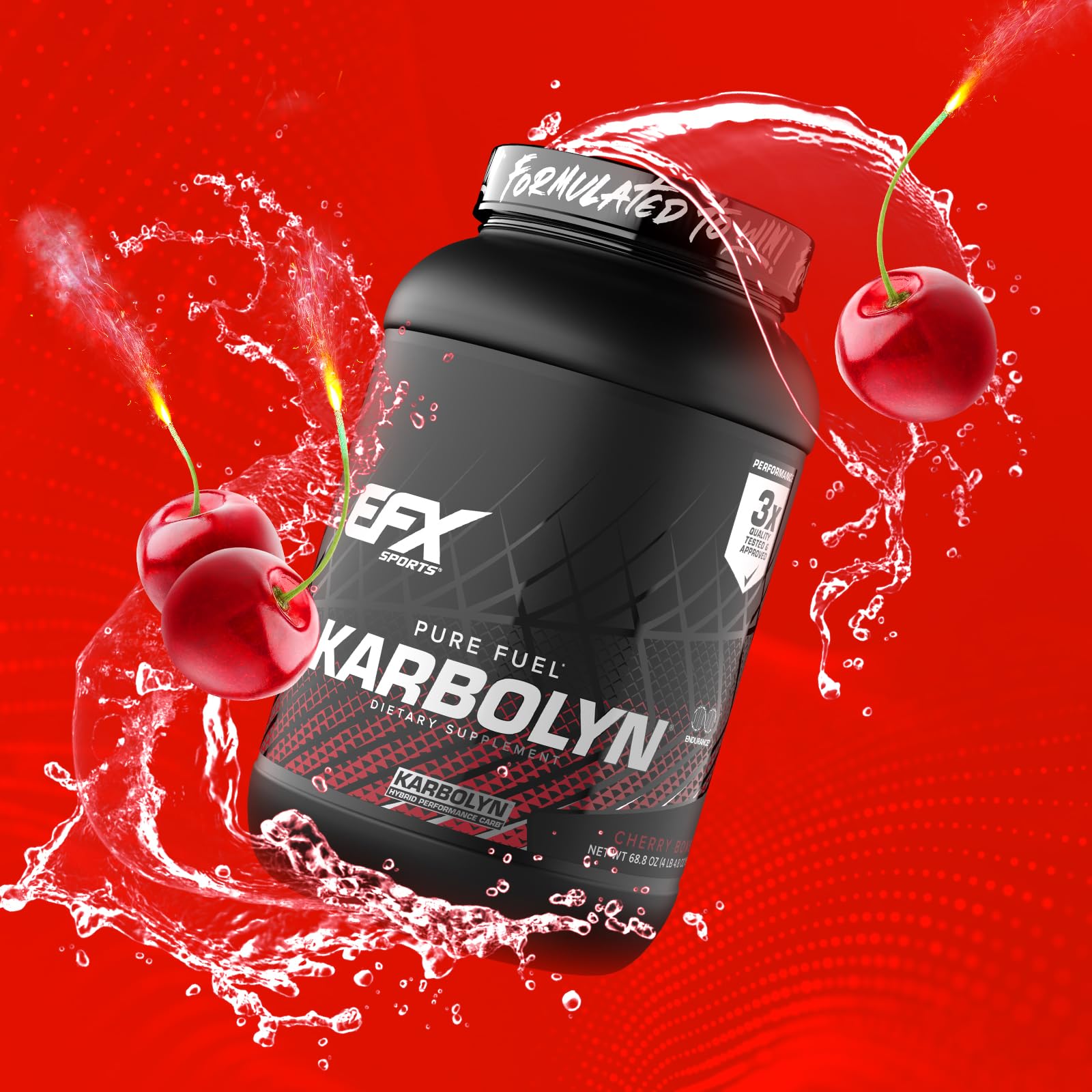 fast-acting carbohydrate blend powder