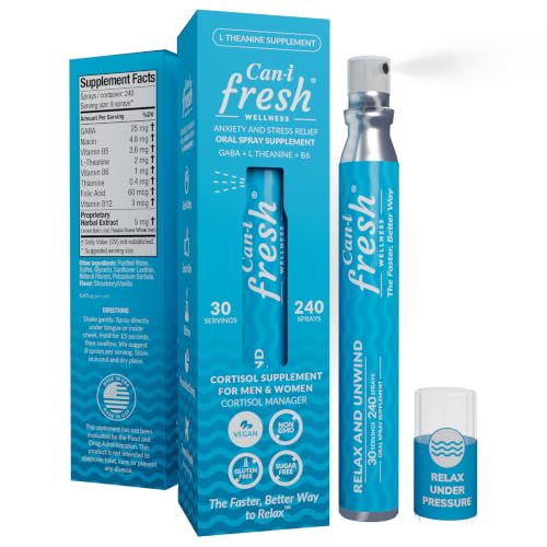 Fast-Acting cortisol reducer spray