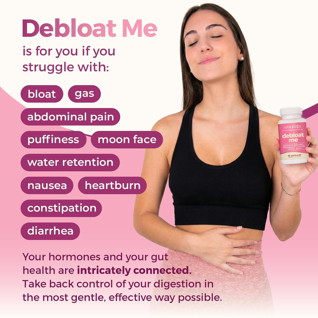 fast-acting Debloat Me digestive capsules
