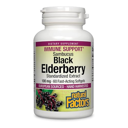 fast-acting elderberry softgels for health