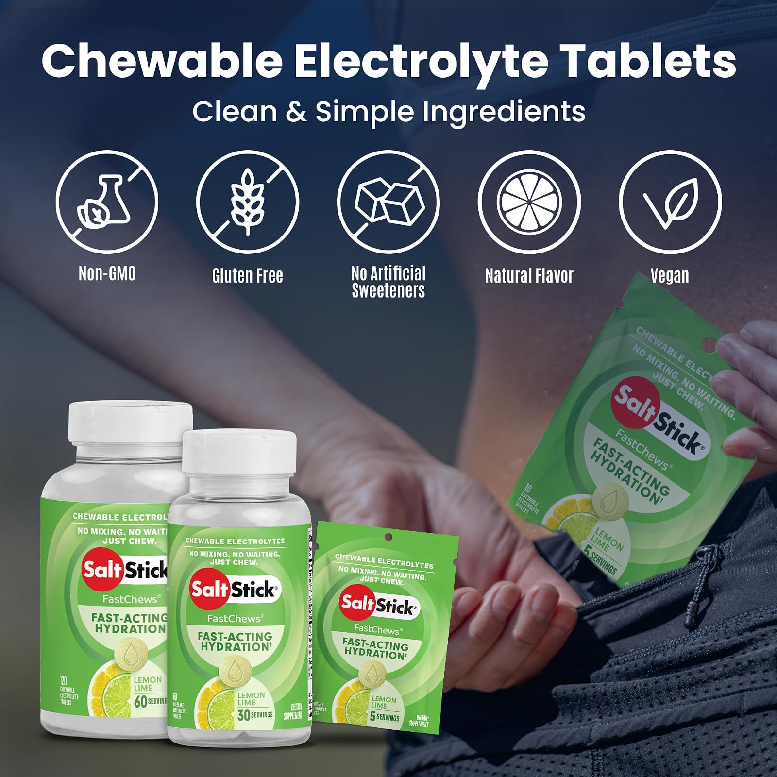 fast-acting electrolytes for energy boost