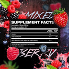 Fast-acting energy powder mix