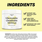 Fast-acting glucosamine joint support