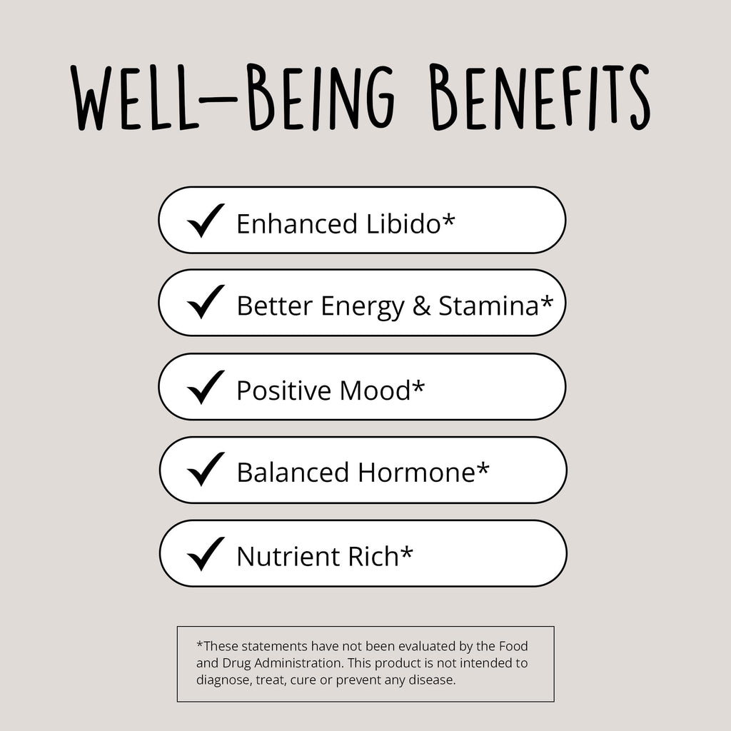 Fast-acting maca supplements for vitality