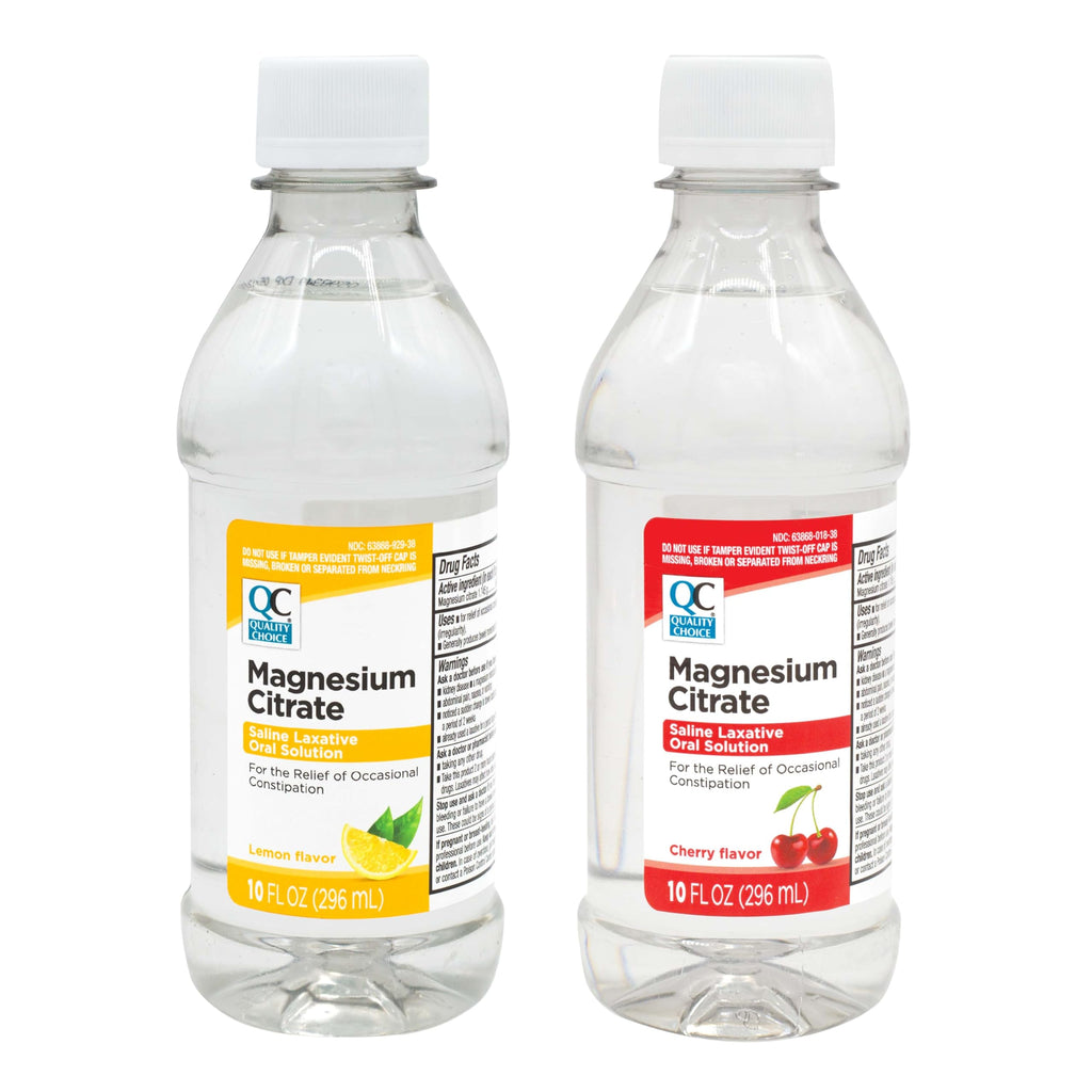 fast-acting magnesium citrate laxative