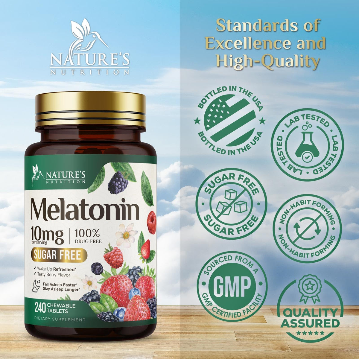 fast acting melatonin for quick relief