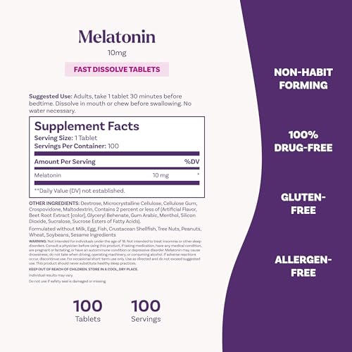 fast acting melatonin for restful nights