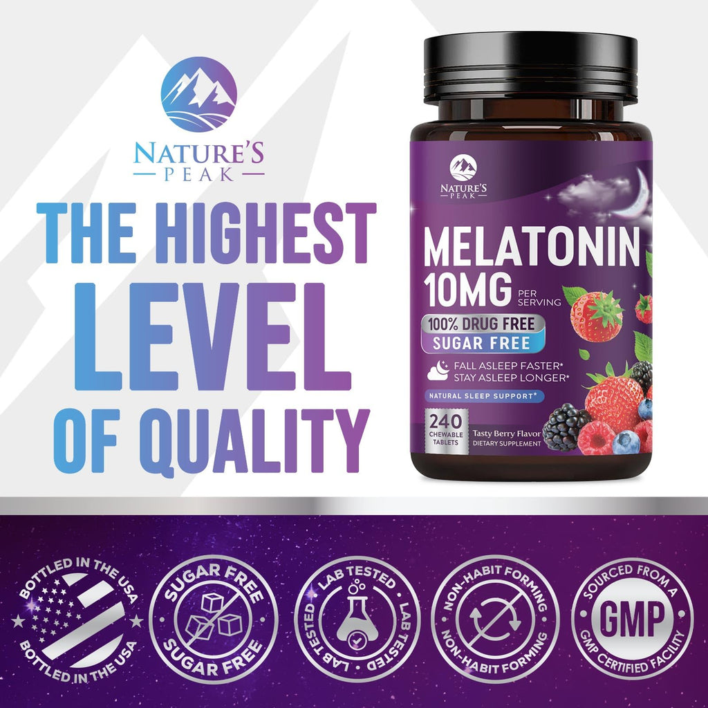 fast acting melatonin for restful nights
