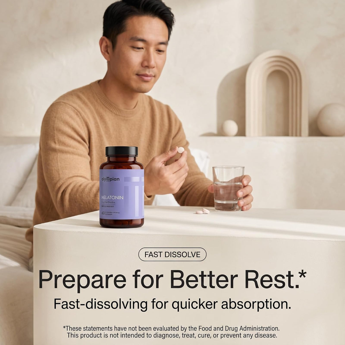 fast acting melatonin for restful nights