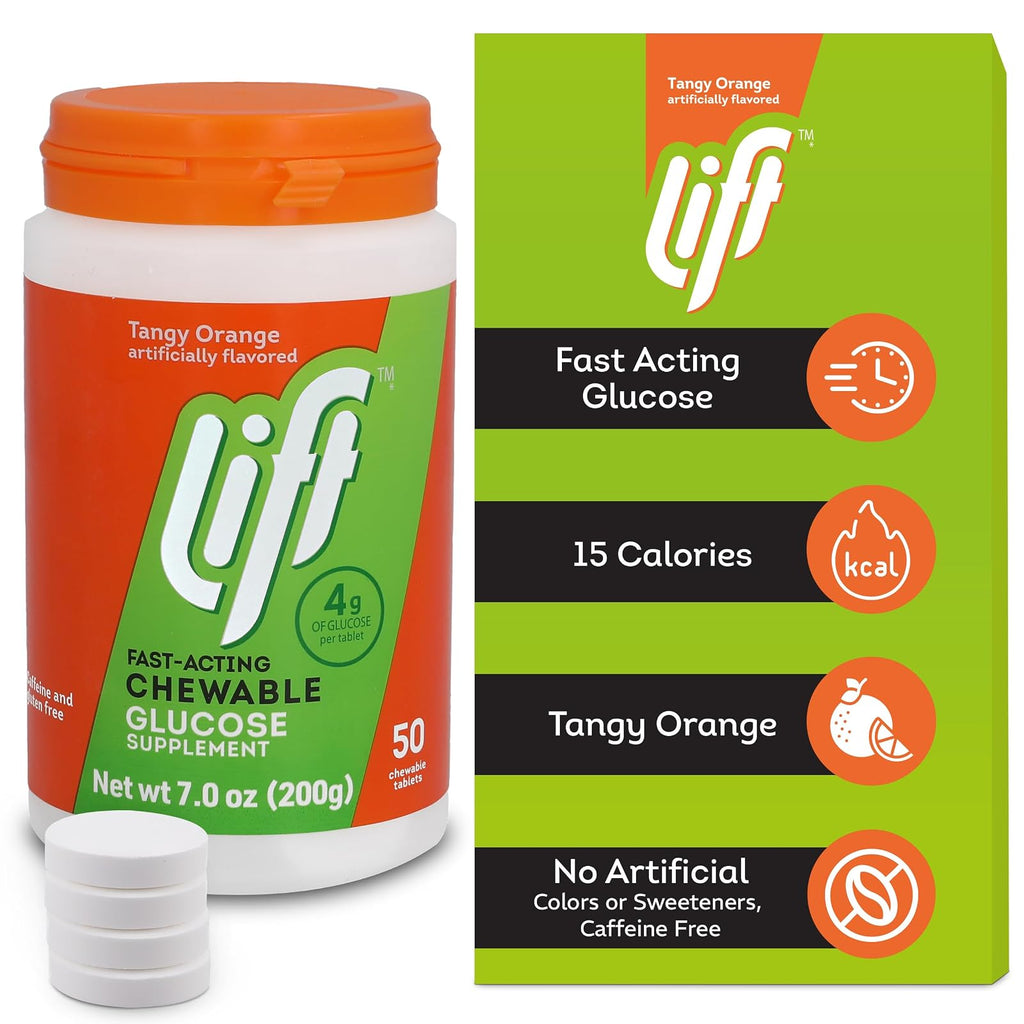 fast-acting orange flavor chews