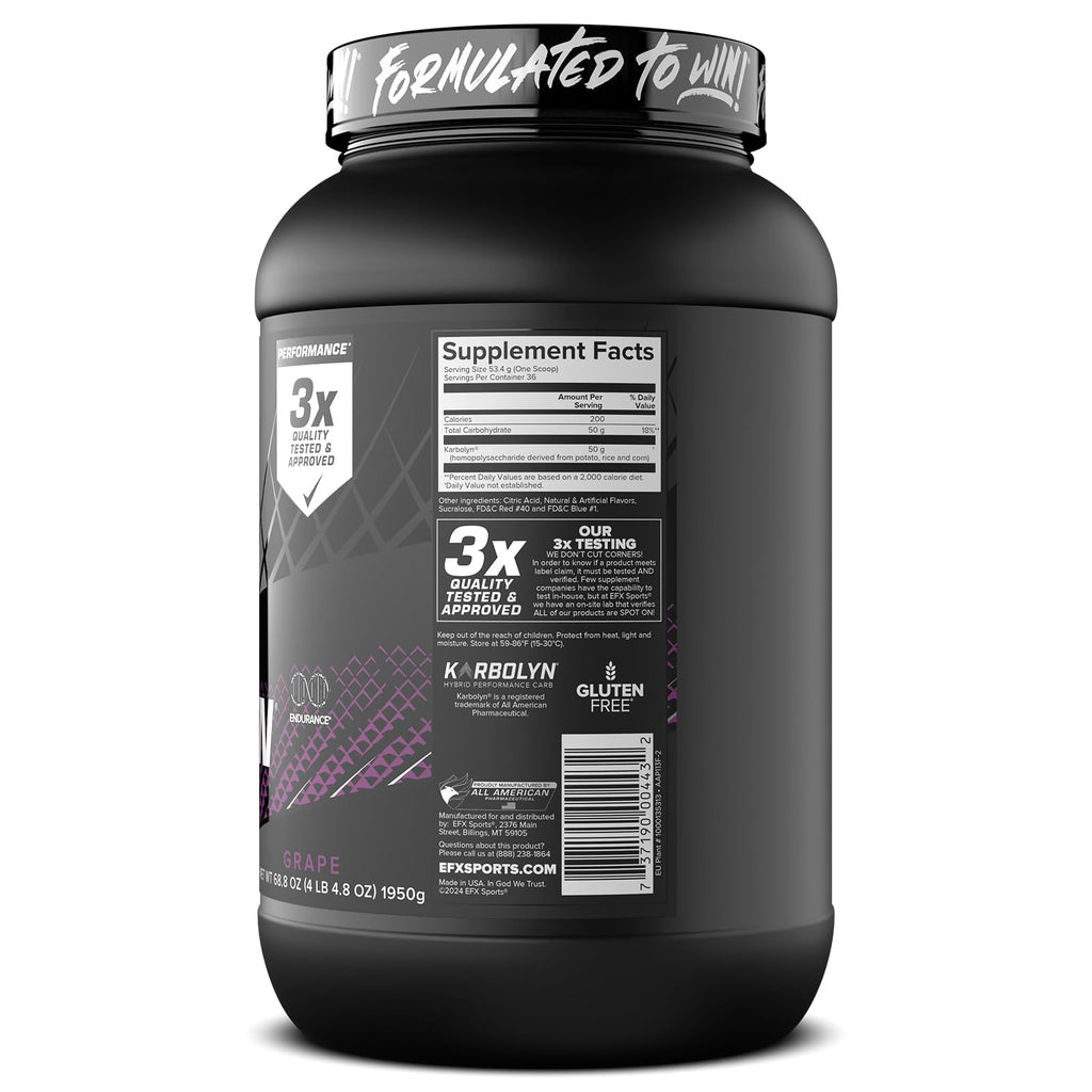 fast-acting post-workout fuel EFX Sports