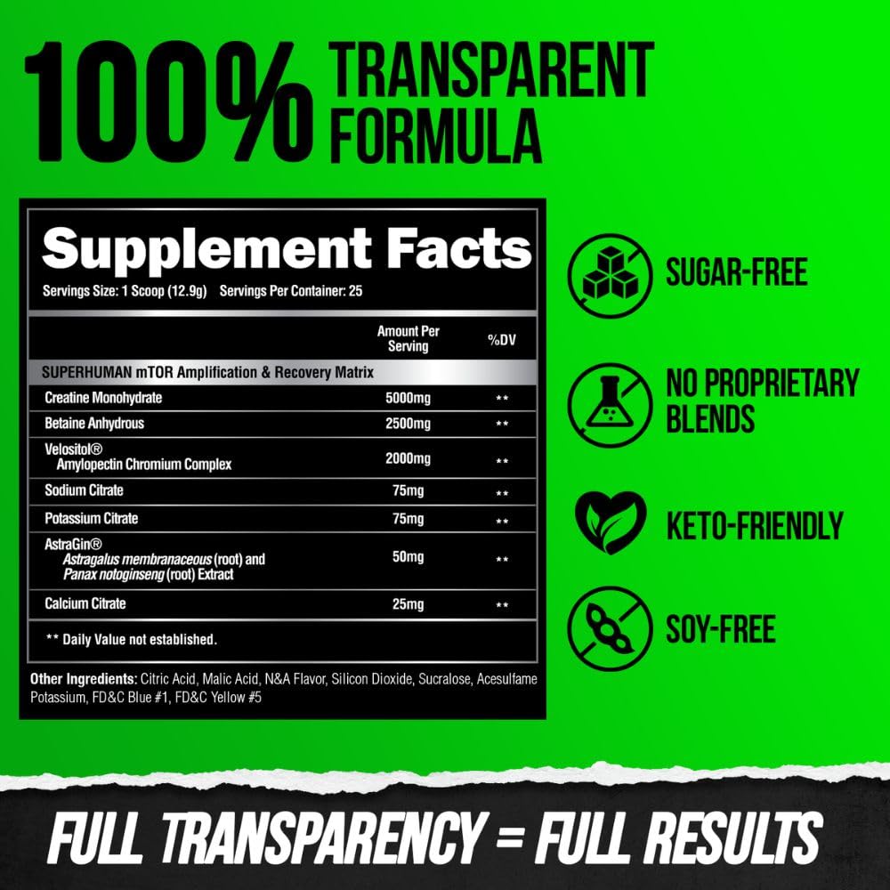 fast acting recovery protein powder