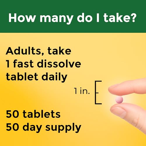 Fast dissolve B12 tablets benefits