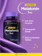 Fast dissolve melatonin for easy use
