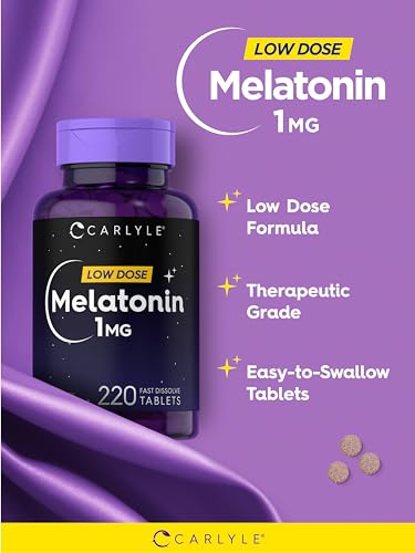 Fast dissolve melatonin for easy use
