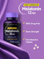 fast dissolve melatonin for quick relief
