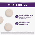 fast dissolve melatonin for restful sleep
