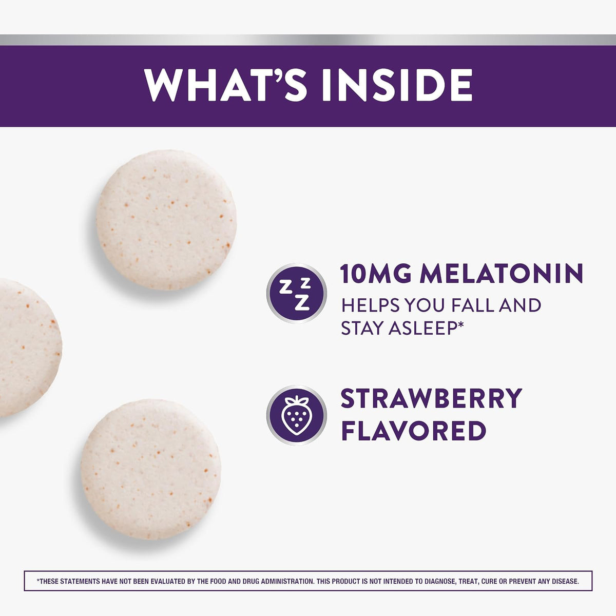 fast dissolve melatonin for restful sleep