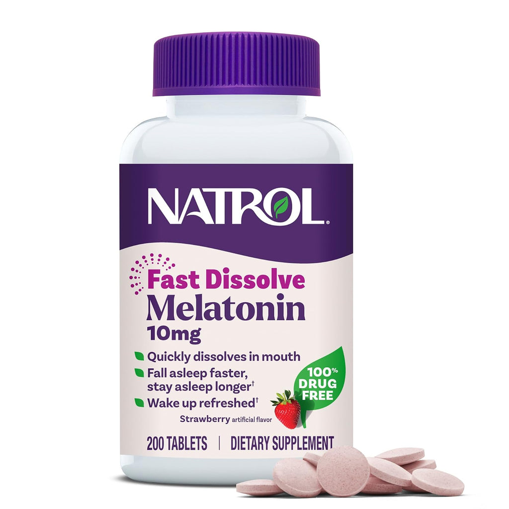 fast dissolve melatonin tablets