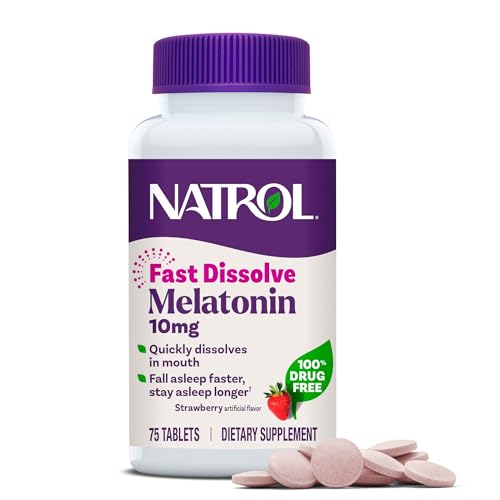 fast dissolve melatonin tablets