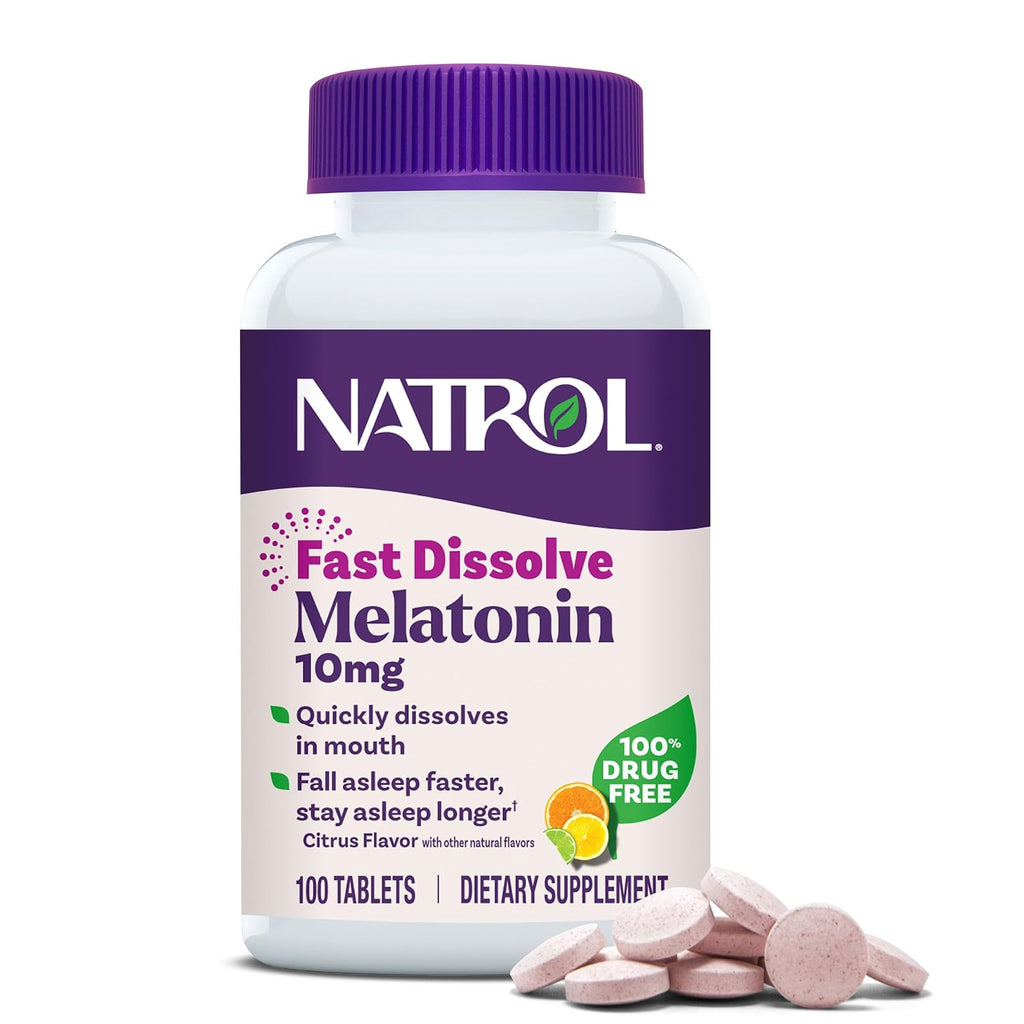 fast dissolve melatonin tablets