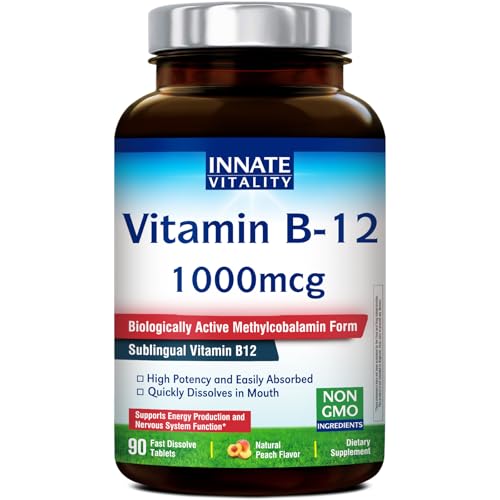 fast dissolve vitamin B12 tablets