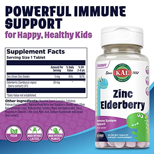 fast dissolving zinc for kids