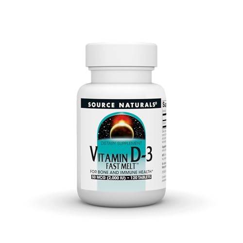 fast melt vitamin D-3 tablets