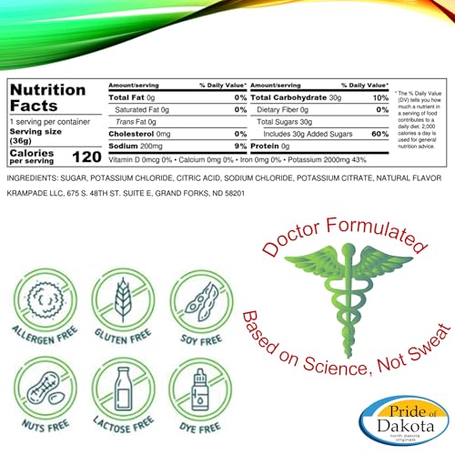 fast recovery with potassium drink