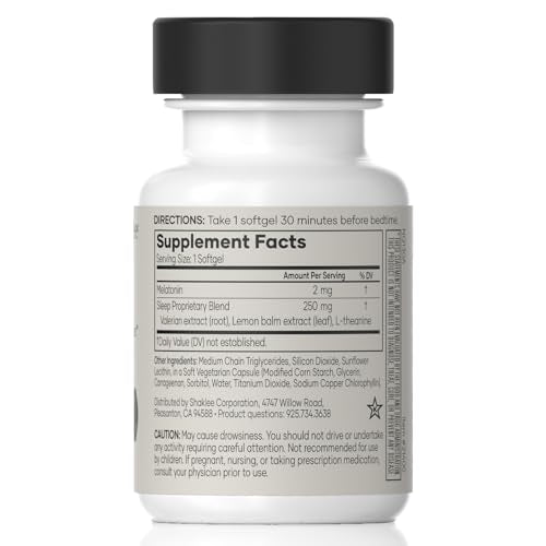 fast-release softgels for restful sleep