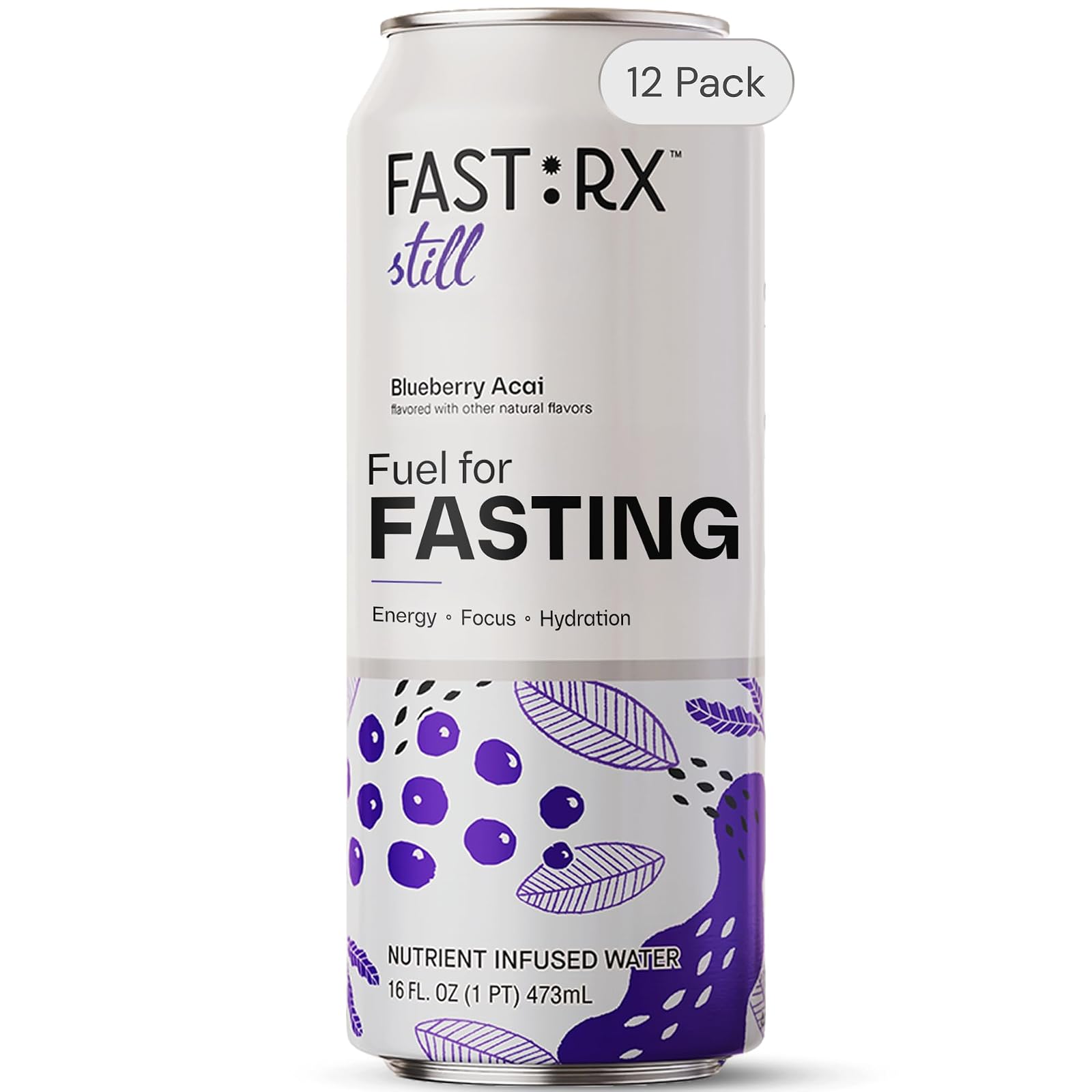 FAST:RX fasting electrolytes blueberry flavour