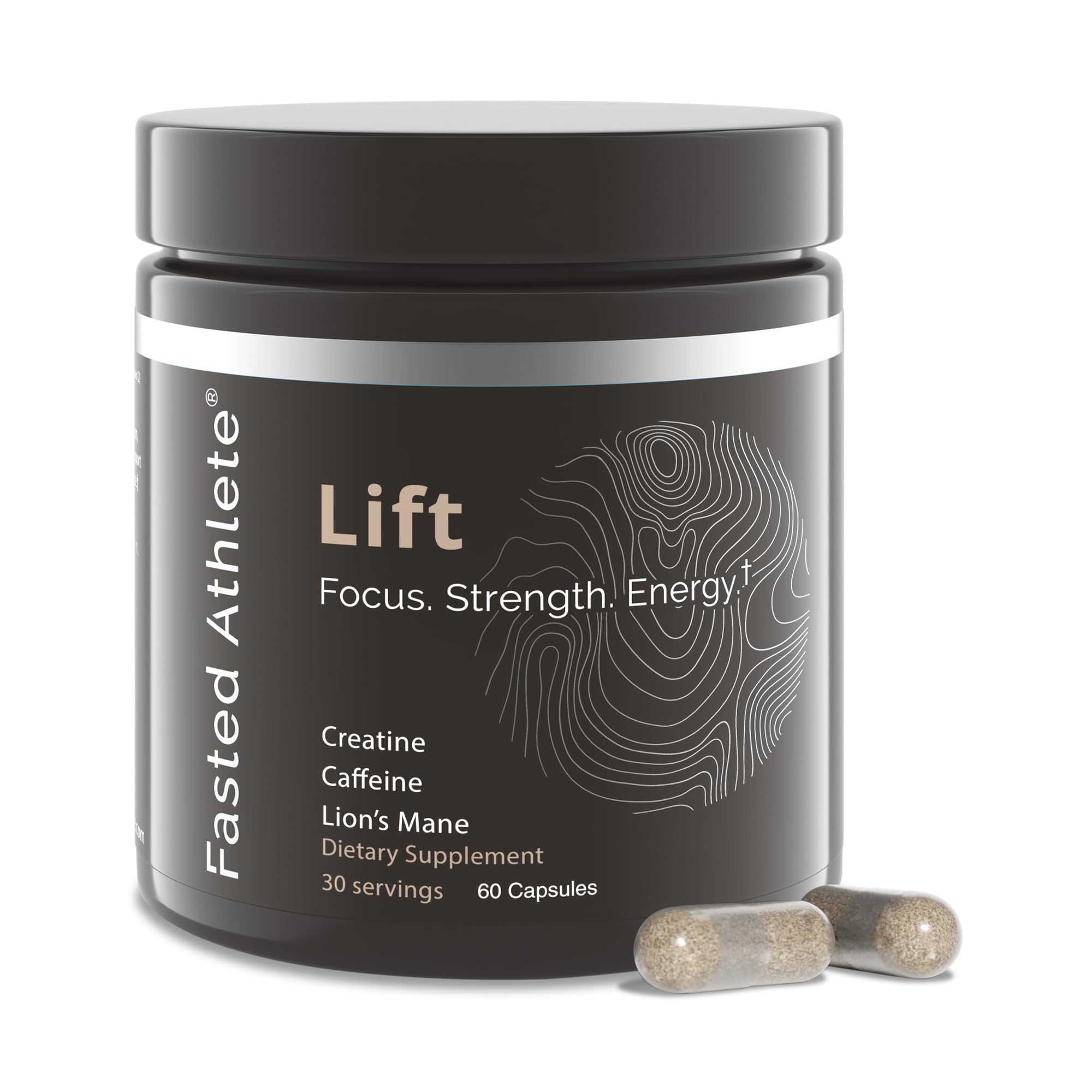 Fasted Athlete mushroom supplement for focus