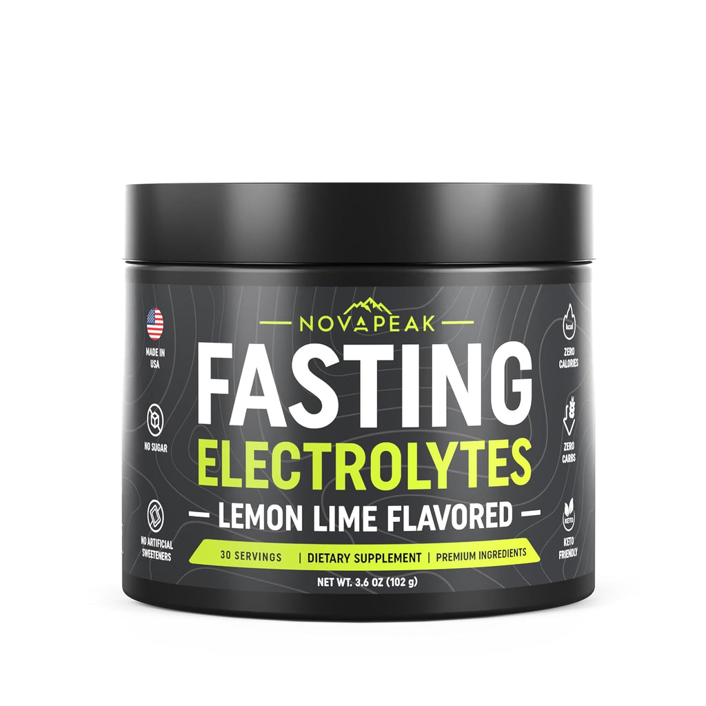 Fasting electrolytes for hydration support