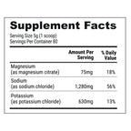 Fasting salts electrolytes for energy boost