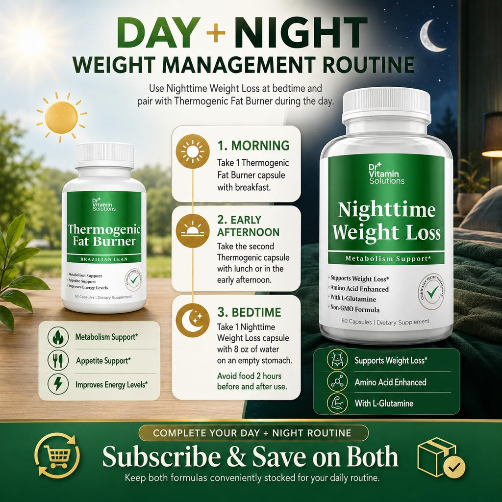 Fat burner for evening use