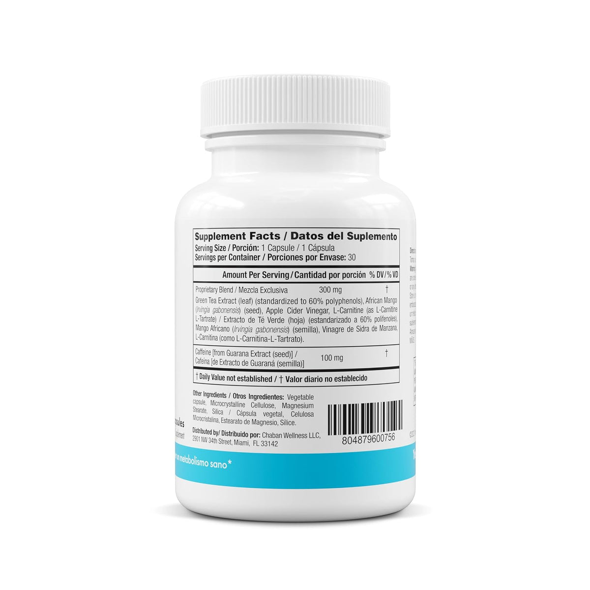 Fat burner supplement for effective slimming