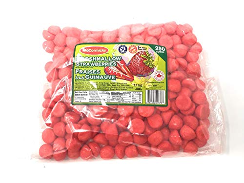 fat free marshmallow strawberries snack