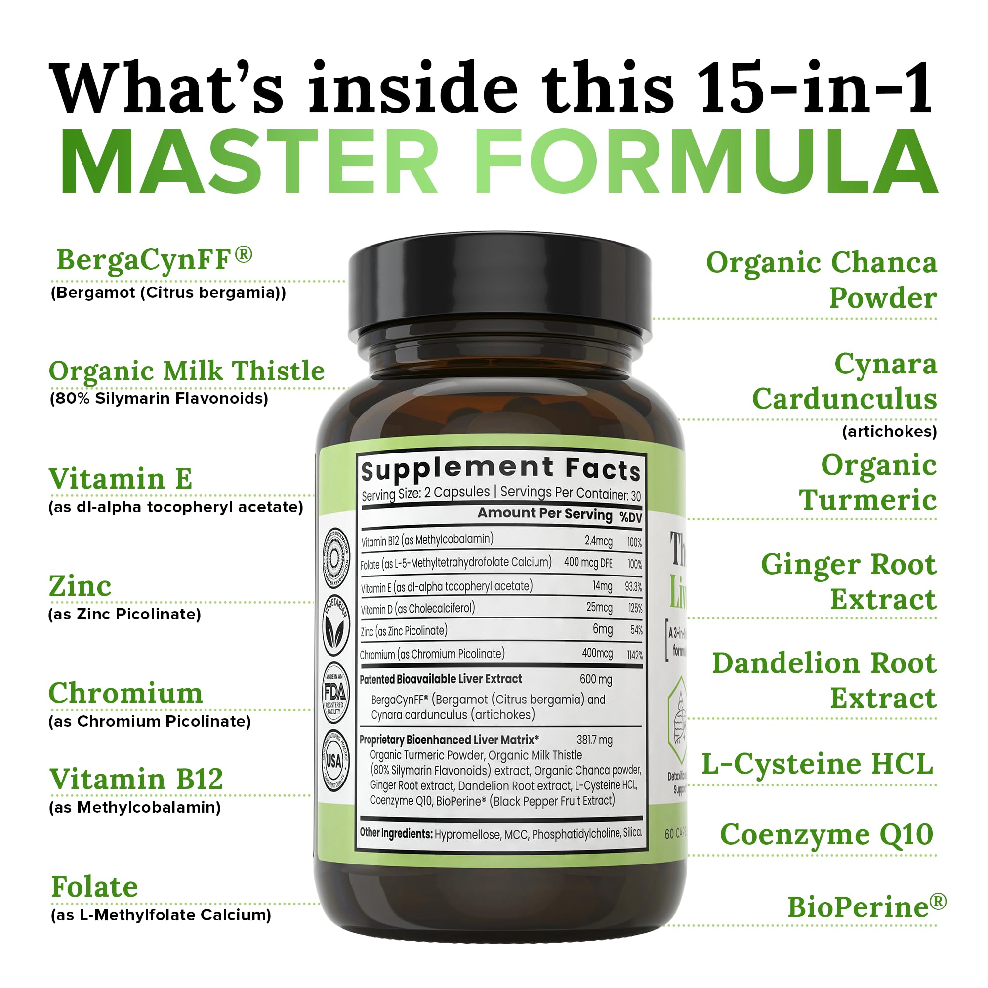 fatty liver support with milk thistle