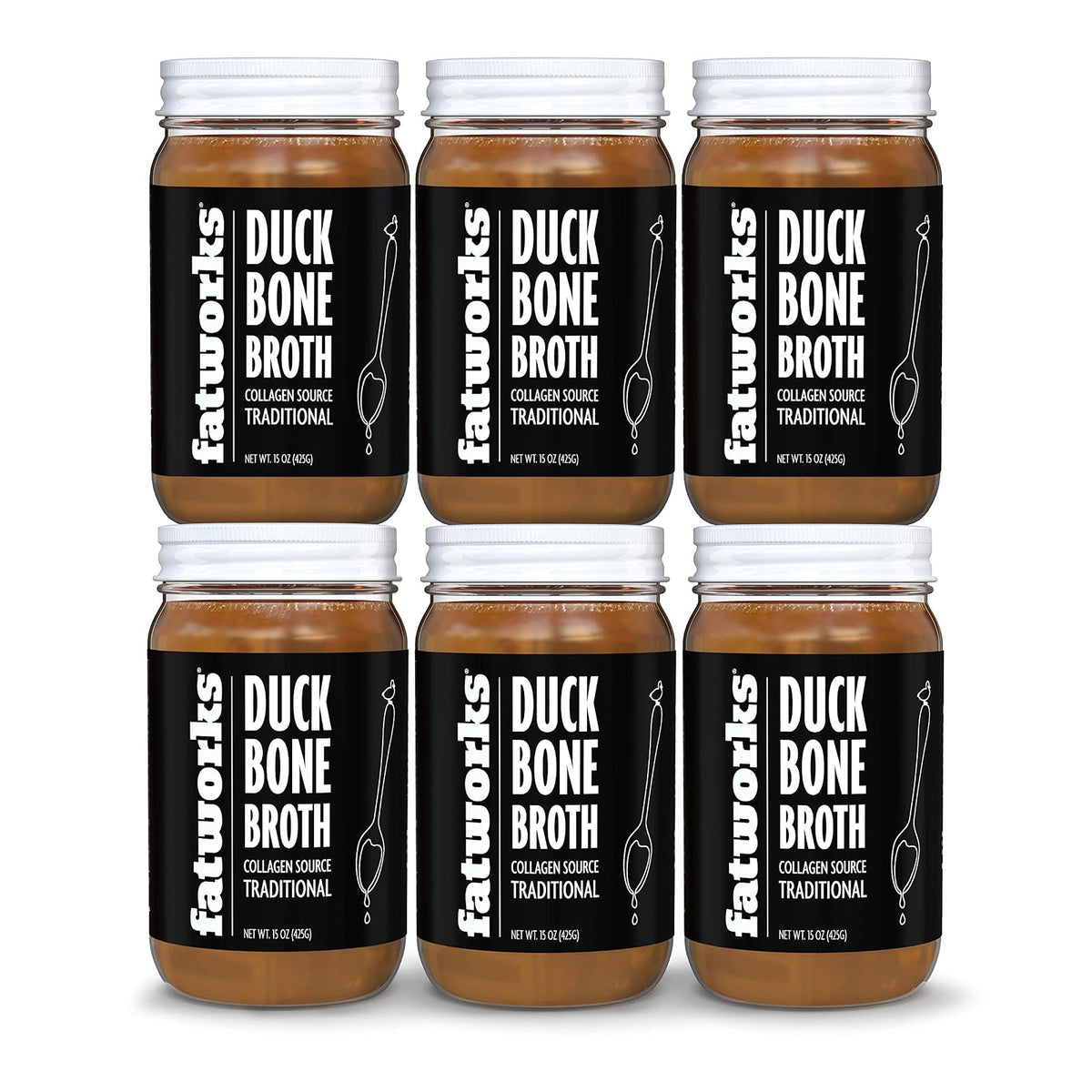 Fatworks duck bone broth for collagen