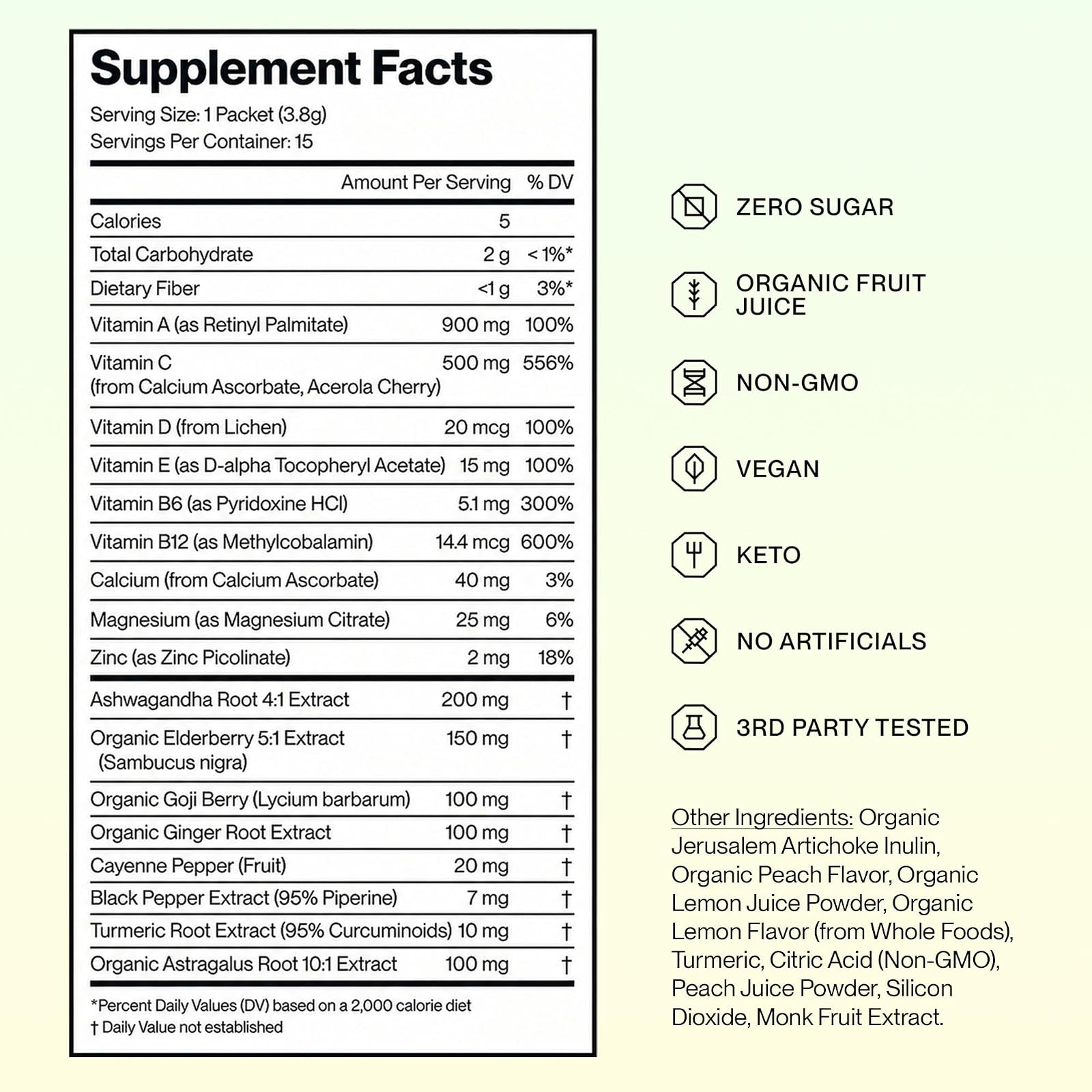 Feel Good immune support vitamins