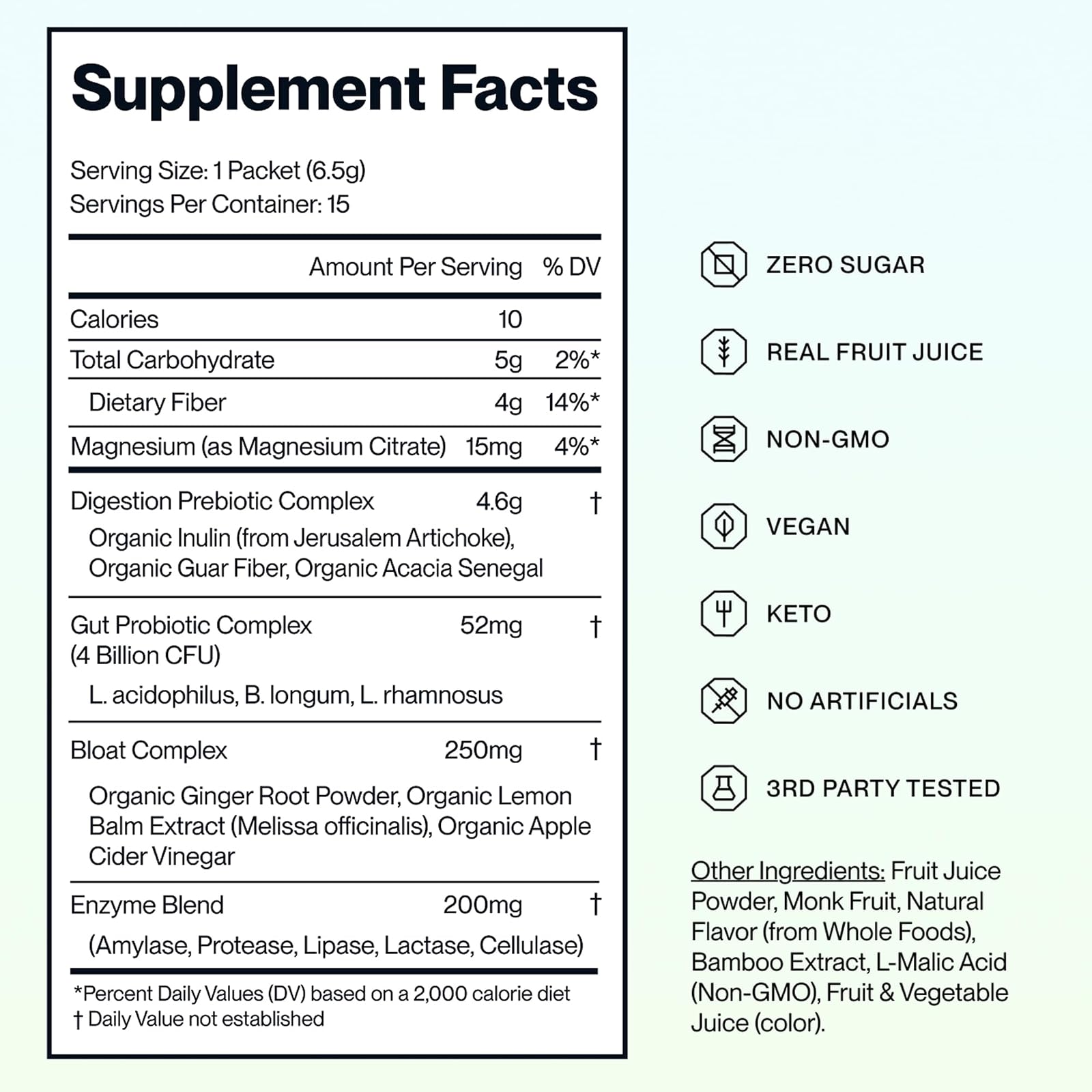 Feel Good probiotic powder for daily wellness
