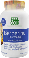 Feel Good Superfoods berberine capsules for wellness