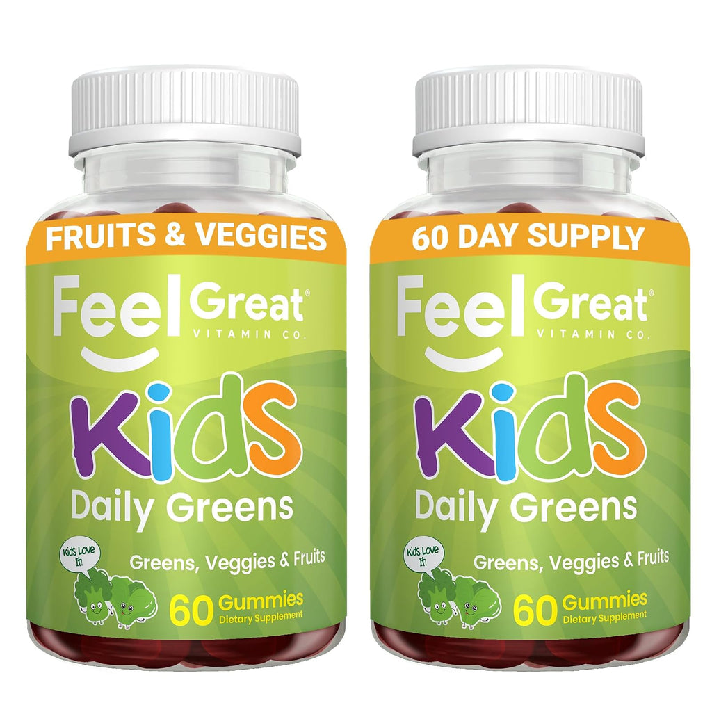 Feel Great Kids Super Green Gummies