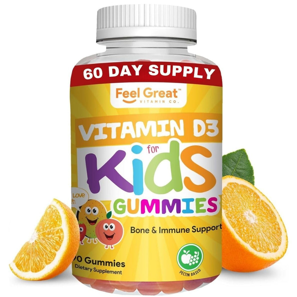 Feel Great Kids Vitamin D gummies