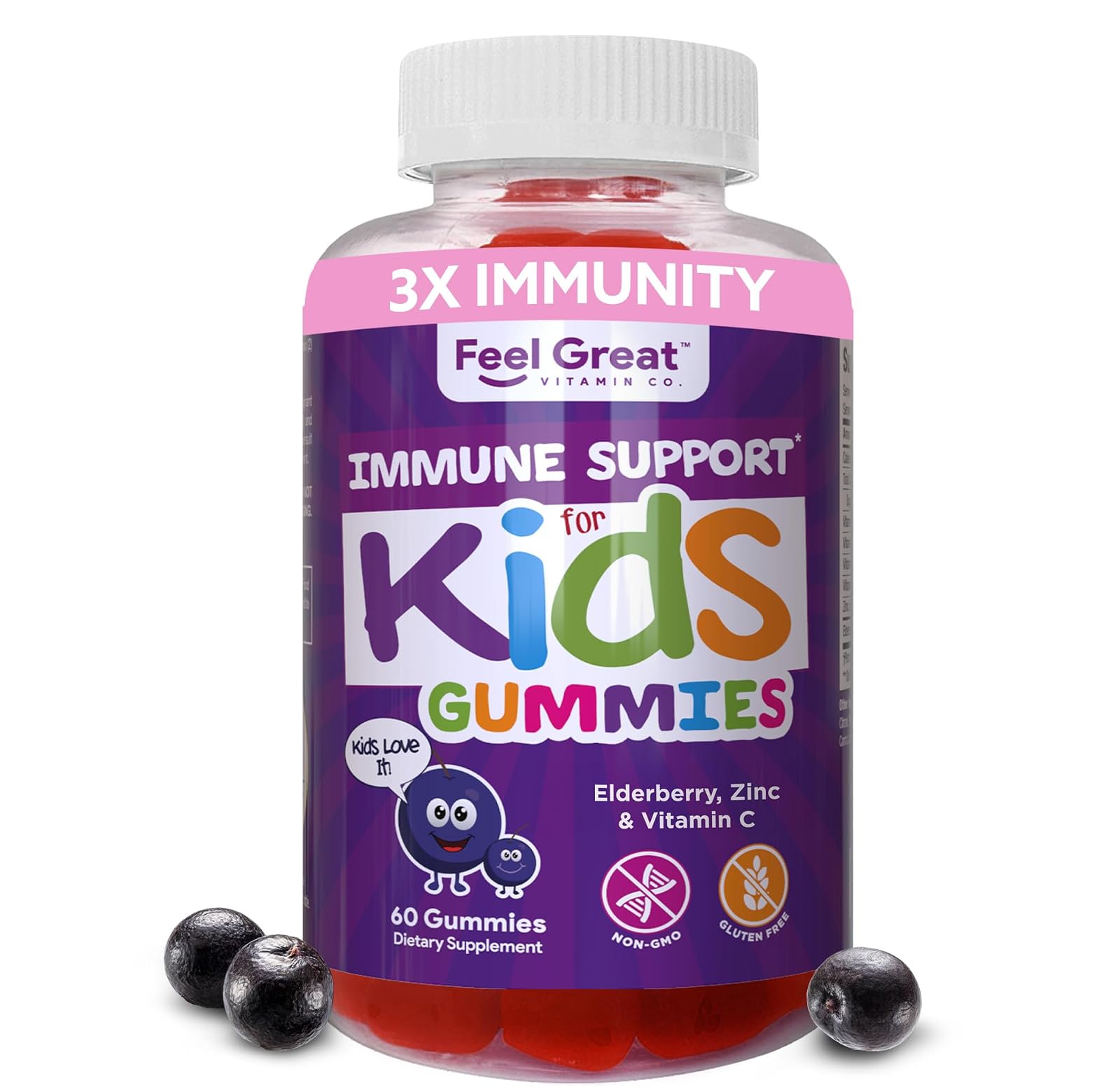 Feel Great kids vitamins for immunity