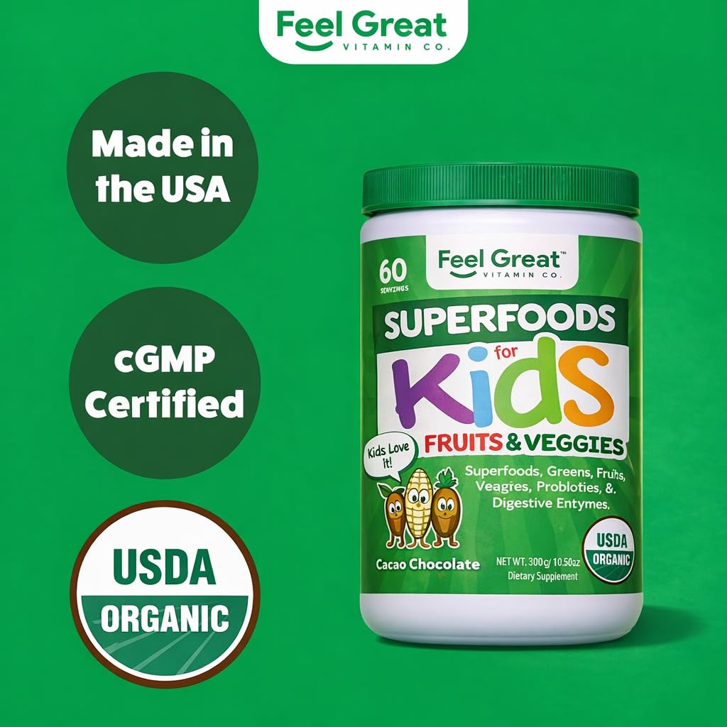 Feel Great kids vitamins for wellness